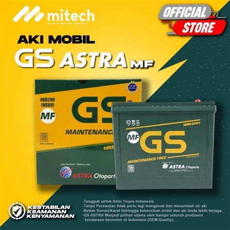 Jual Aki Mobil Suzuki Apv Gs Astra Ns Aki Kering V Ah Di Seller Multi Technology
