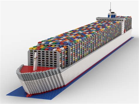 Lego Moc Container Ship V2 Partially Modular By Bernd Das Brot