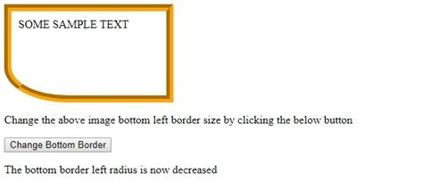 Html Dom Style Borderbottomleftradius属性用法及代码示例 纯净天空