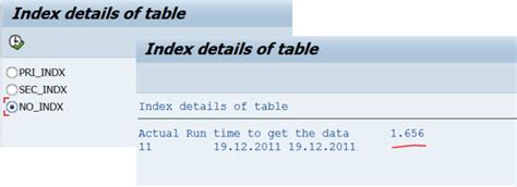 Primary And Secondary Index In Abap Open Sql Sapcodes