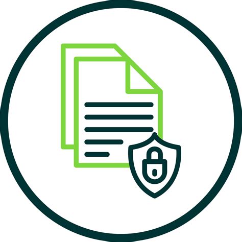 Document Security Vector Icon Design 15822138 Vector Art At Vecteezy