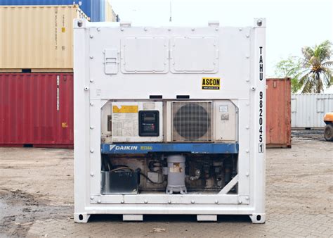 Jual Container Reefer Baru Dan Bekas Second 20 Rh And 40 Rh