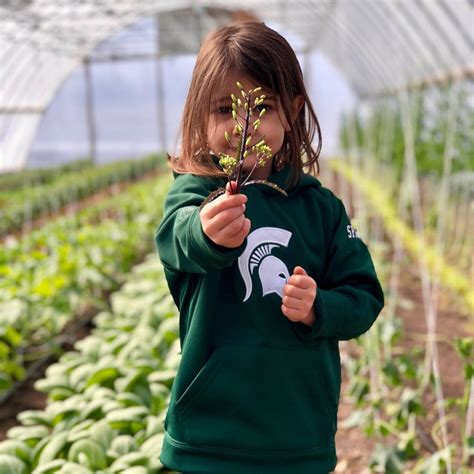 Our Rapini Model For The Day This Green Wagon Farm Facebook
