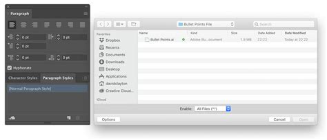 How To Add Bullet Points To Text In Adobe Illustrator