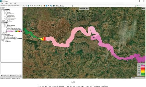 Figure 9 From Dam Breach Modeling And Downstream Flood Inundation Mapping Using Hec Ras Model On