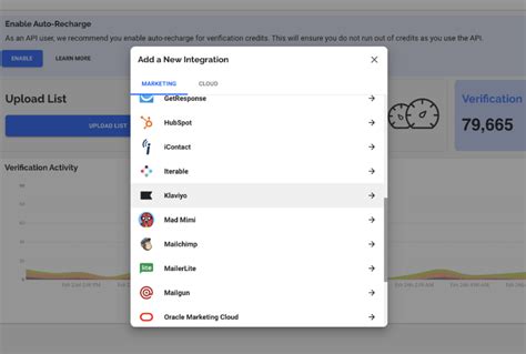 integrating with klaviyo