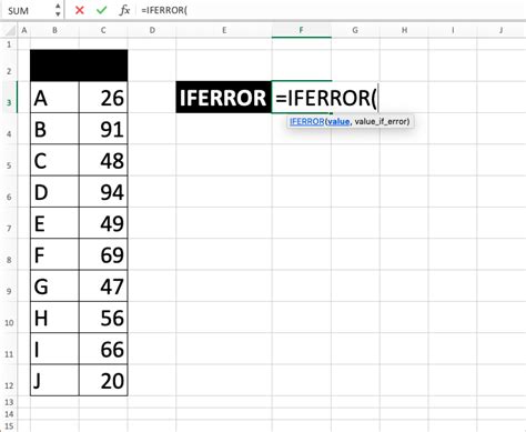 Fungsi Iferror Pada Excel Compute Expert