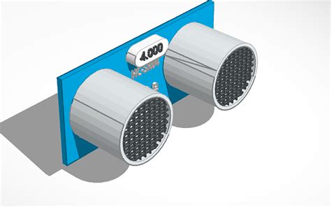 3d Design Hc Sr04 Ultrasonic Tinkercad