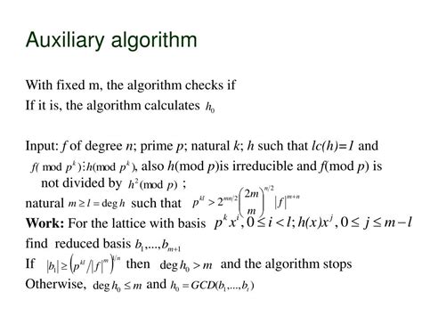 Ppt Polynomial Factorization Powerpoint Presentation Free Download Id701210