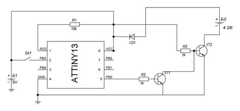 Как обесточить Attiny13 Аппаратная платформа Arduino