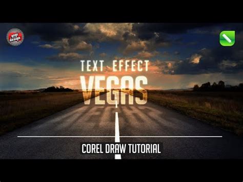 Learn How To Quickly Do Text Lighting Effect In Corel Draw Text Effect In Corel Draw Yogi