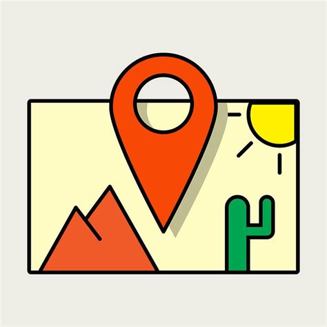 세계지도 평면 아이콘 벡터에 여행 핀 위치 Ai Eps Uidownload