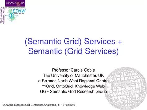 Ppt Semantic Grid Services Semantic Grid Services Powerpoint Presentation Id4542809