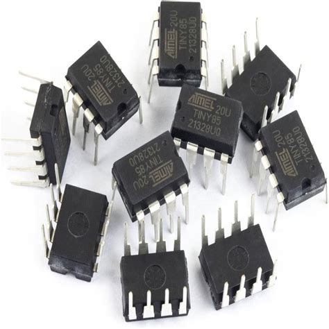 Dip 8 Attiny85 20pu Microcontroller Ic Mcu Eliminating Ebay