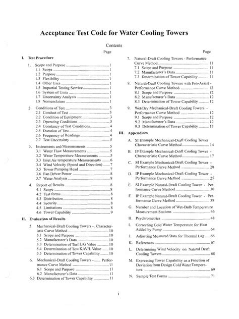 Cti Atc 105 2000 Preview Acceptance Test Code For Water Cooling Towers 3 Pdf