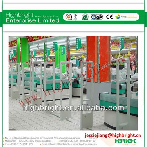 Rf Eas Gate Anti Theft Barcode Security System Buy Barcode Security System Eas Security System