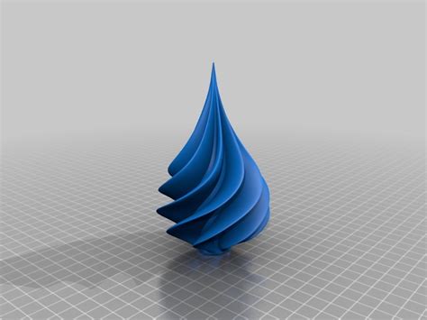 Christmas Tree Spiral Ornament By Mistertech Download Free Stl Model