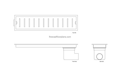 Toto Floor Drain Free Cad Drawings Toto Floor Drain Free Cad Drawings