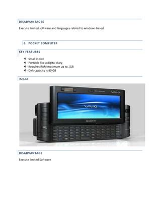 Classification Of Computers PDF