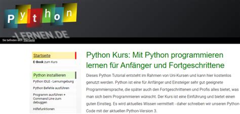Python Lernen Tecnopedia