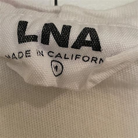 Lna Cherry Print Cropped Tank Top Size Medium Depop