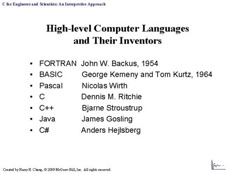 C For Engineers And Scientists An Interpretive Approach