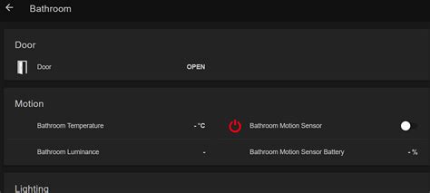 Issue With Adding Philips Hue Motion Sensor Directly With Zigbee Binding Bindings Openhab