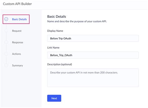 Creating And Managing Custom Apis Zoho Creator Help