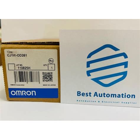 Jual CJ W OD DC Input Transistor Output Unit Omron Kota Bekasi Best Automation Tokopedia