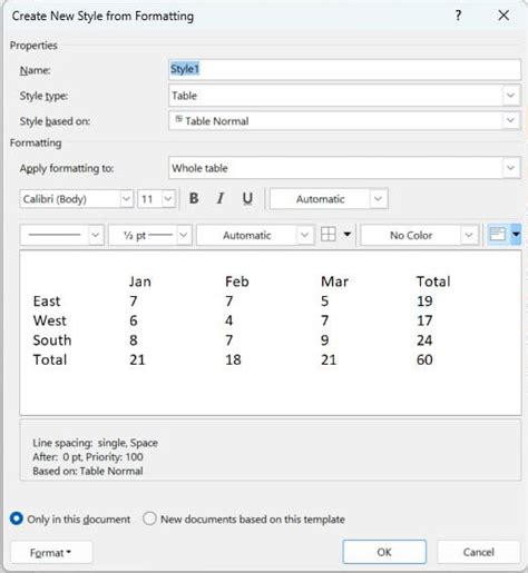 How To Save The Formatting Of Tables In Word Excel At Work