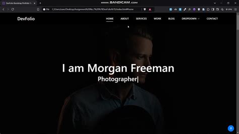 Ahmed Mansour On Linkedin Devfolio Webdesign Html Css Bootstrap 16 Comments