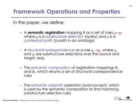 an ontology driven framework for data transformation in scientific