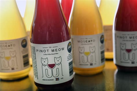 Pinot Meow Its Wine For Your Cat And Its Made Right In Here In