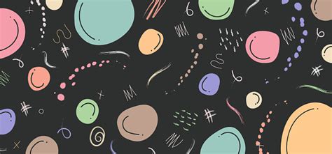 무료 손 그리기 템플릿 낙서 디자인 아트 워크의 추상적 인 행복 라인 브러쉬 배경의 다채로운 스타일 일러스트 벡터 0명에 대한