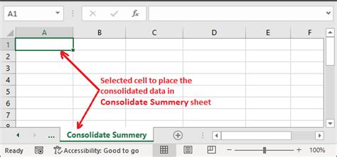 How To Consolidate Data In Excel Combining Worksheets Free Online