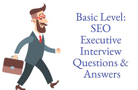 Basic Level Seo Executive Interview Questions And Answers Digiaaj