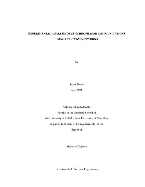 Pdf Experimental Analysis Of Synchrophasor Communications Using Lte Cat M Networks