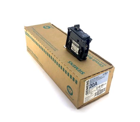 Siemens B120 1 Pole 20 A 240 V Breakers (Lot of 24) (New In Box)