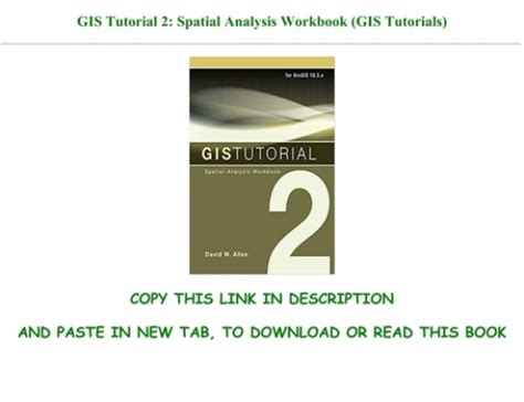 download [pdf] gis tutorial 2 spatial analysis workbook gis tutorials