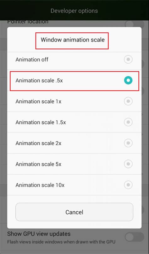 How To Speed Up Android Phone With Developer Options