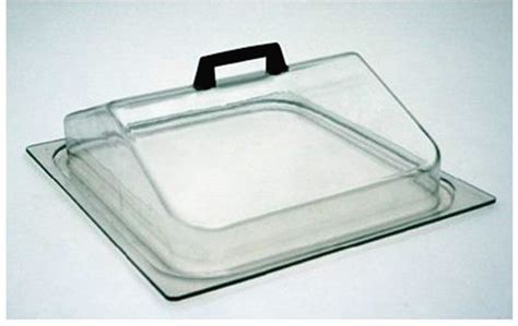 Plexiglass Gable Lids With Stainless Steel Insert Achema