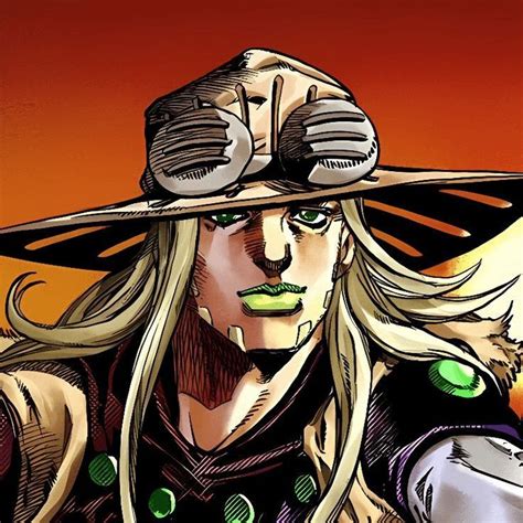 Gyro Zeppeli Manga Colored Jojo Part 7 Pfp Gyro Icon Jojo Anime
