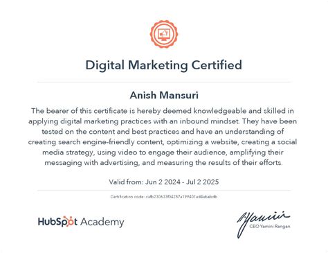 Anish Mansuri On Linkedin Digitalmarketing Hubspotacademy
