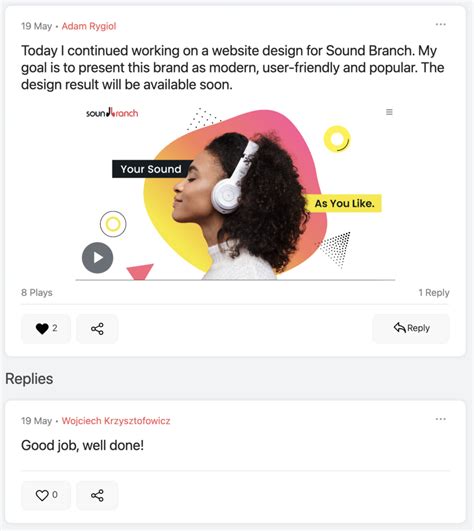 ux ui collaboration with async video watch and learn social video