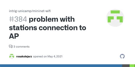 Problem With Stations Connection To AP Issue Intrig Unicamp Mininet Wifi GitHub