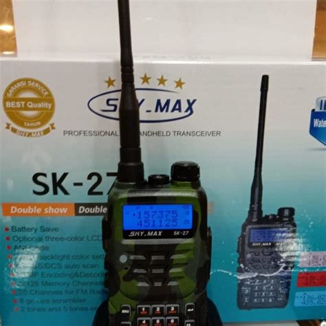 Jual HT LORENG SKY MAX SK 27 DUAL BAND 5 WAT HT WATERPROOF SK 27 Kab Bogor Toko Solusi