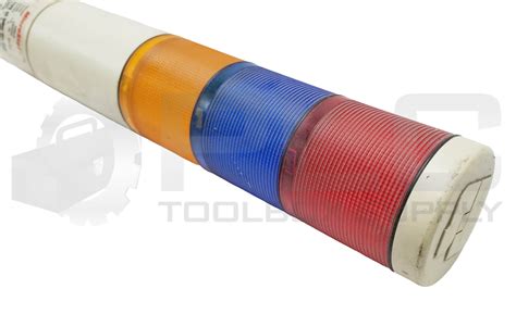 Federal Signal Microstat Msl3 Tower Light 120vac Plc Toolbox Supply