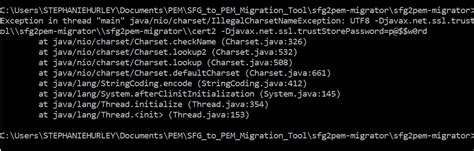 Migrating Data From SFG Windows Batch Script Issue Issue IBM Pem Utilities GitHub