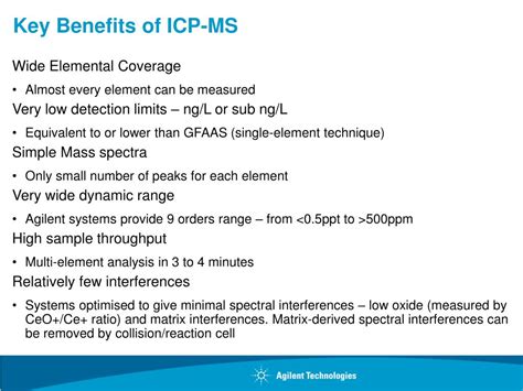 Ppt Agilent 7500 Series Icp Ms An Introduction Powerpoint Presentation Id 6868592
