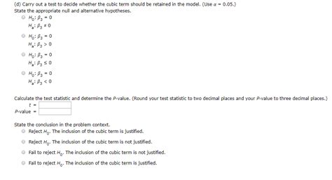 Solved The Following Data Is A Subset Of Data Obtained In An Chegg Com
